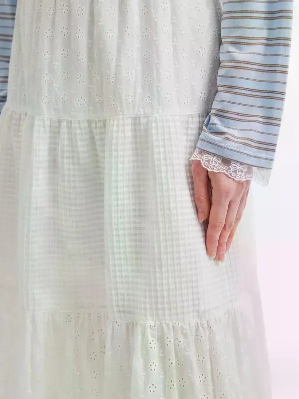 TOUT A COUP Tiered Maxi Skirt