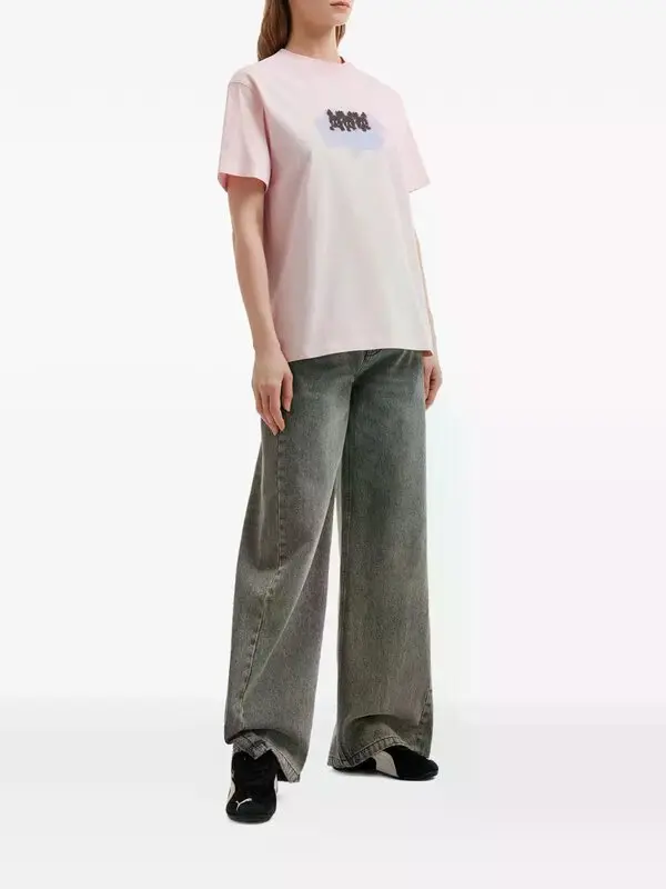 MINI CREAM Graphic-print T-shirt - Pink