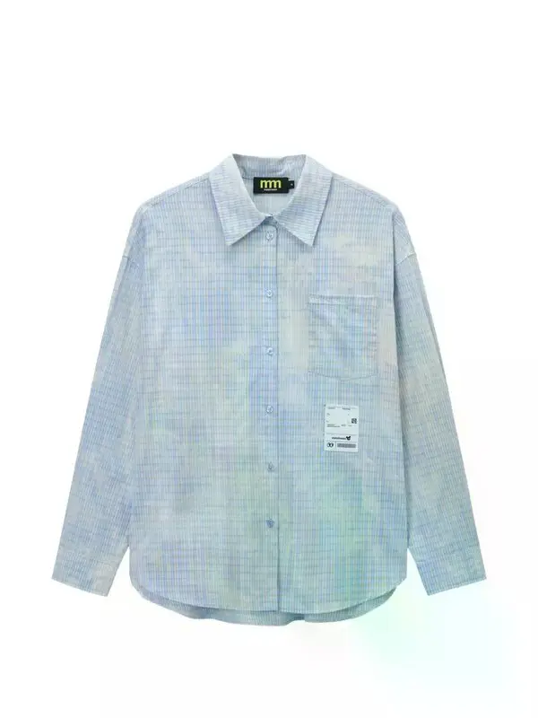 MINI CREAM Checkered Shirt