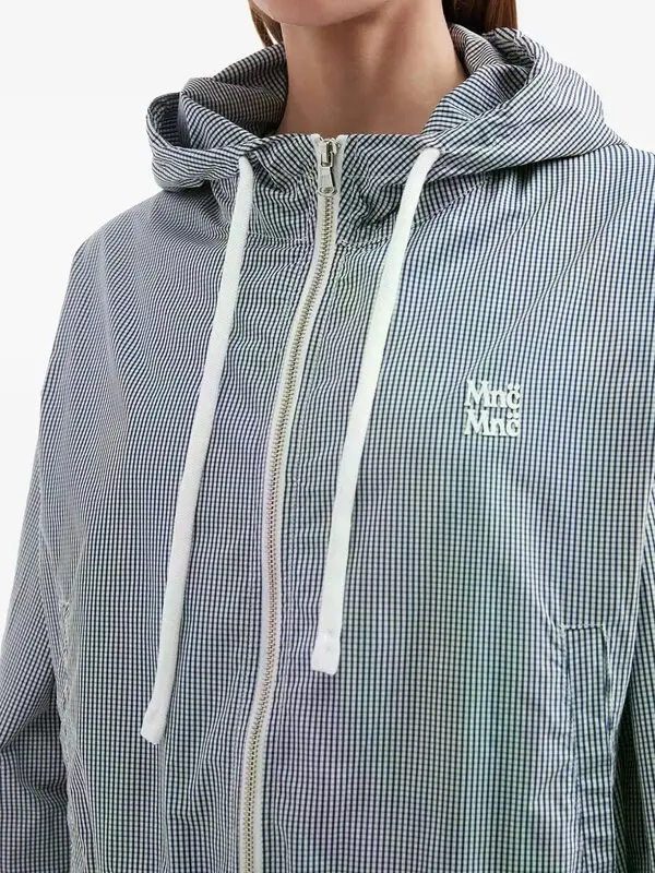 MINI CREAM Zip-up Hooded Jacket