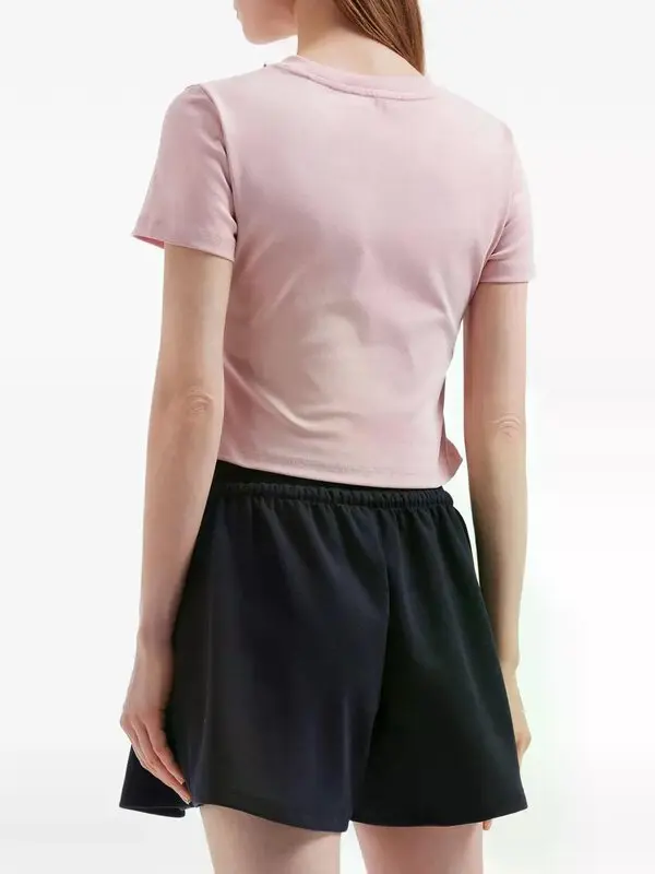 MINI CREAM Chain-embellished T-shirt