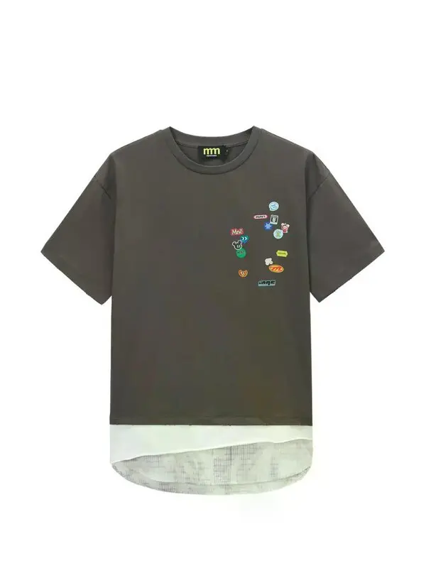 MINI CREAM Layered T-shirt