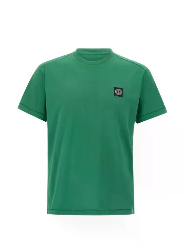 Stone Island Logo-patch T-shirt - Green