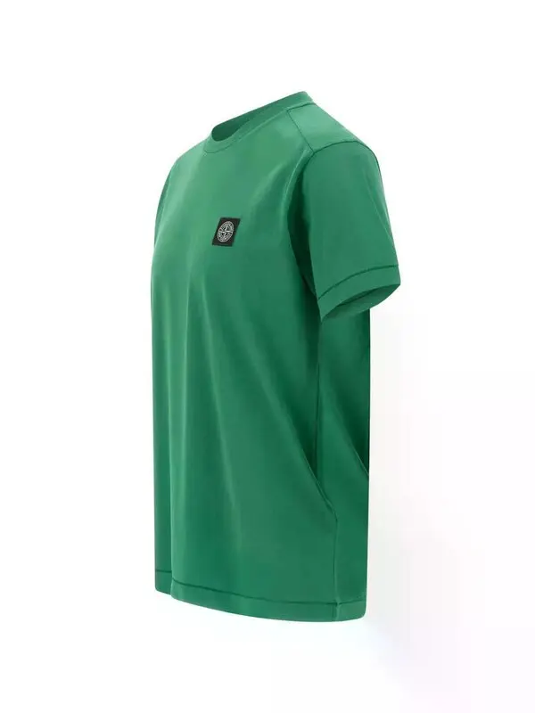 Stone Island Logo-patch T-shirt - Green