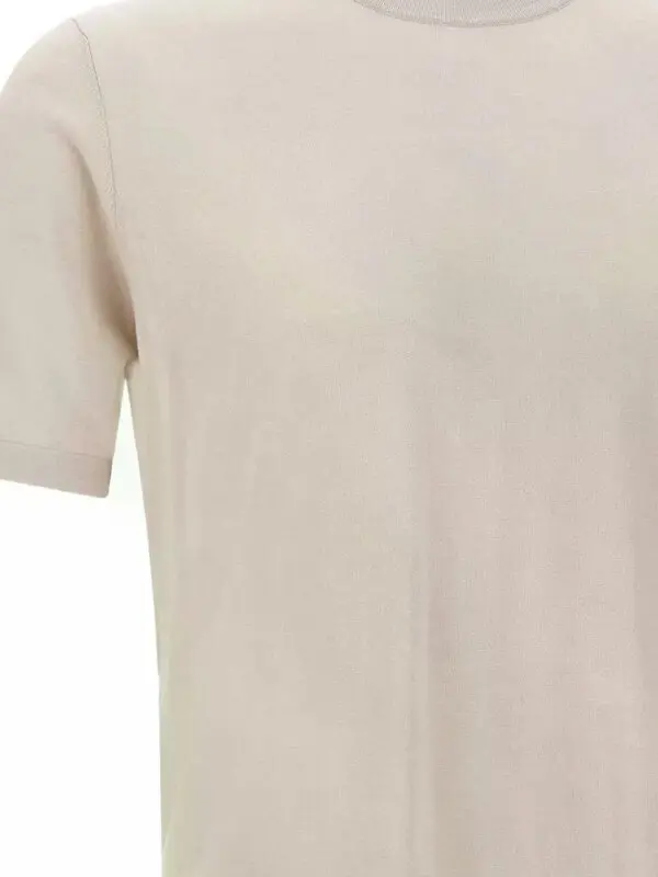 KANGRA Crew-neck T-shirt - Neutrals