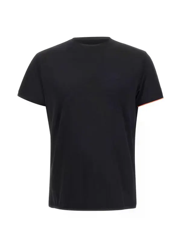 RRD Macro Short-sleeve Trim-detail T-shirt - Black