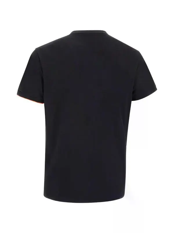 RRD Macro Short-sleeve Trim-detail T-shirt - Black
