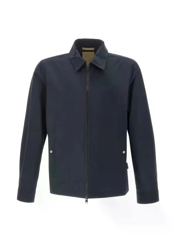 Woolrich Urban Timber Collar Zip Jacket - Blue