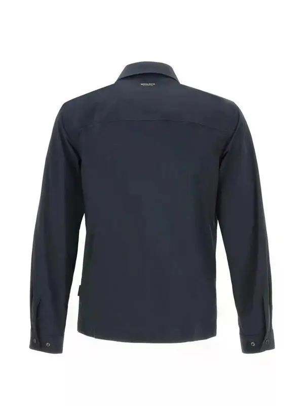 Woolrich Urban Timber Collar Zip Jacket - Blue