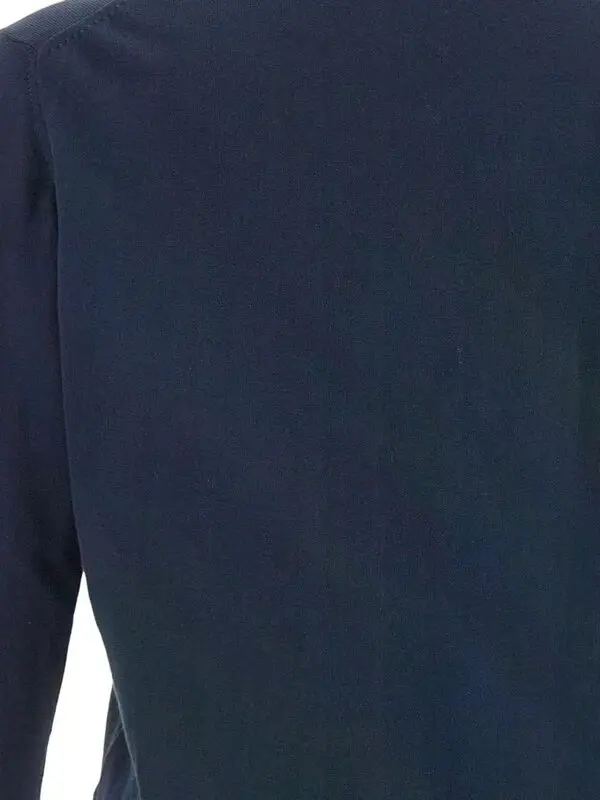 Peuterey Long-sleeved Ribbed Sweater - Blue