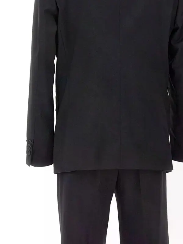 MANUEL RITZ Flap-pockets Two-button Suit - Black