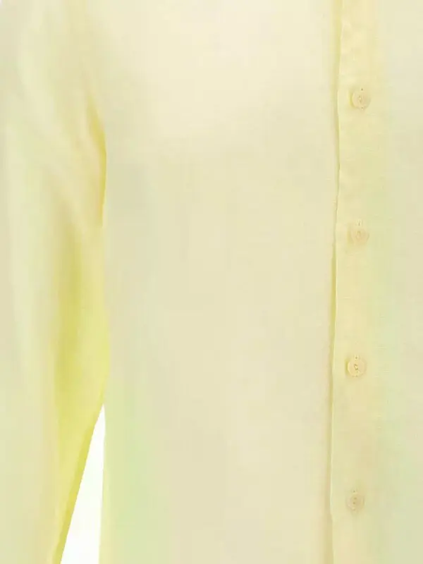 MC2 SAINT BARTH Button-up Long-sleeve Shirt - Yellow