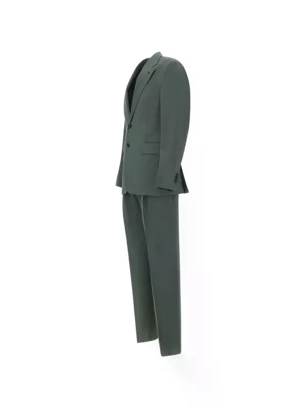 MANUEL RITZ Two-button Suit - Green