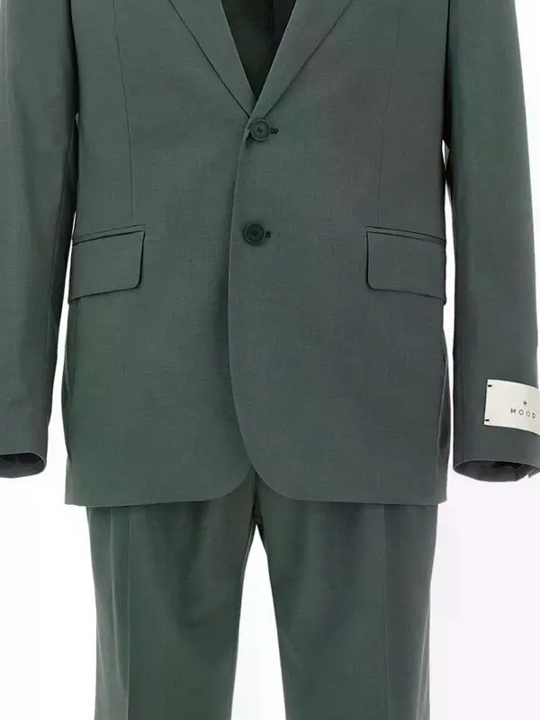 MANUEL RITZ Two-button Suit - Green