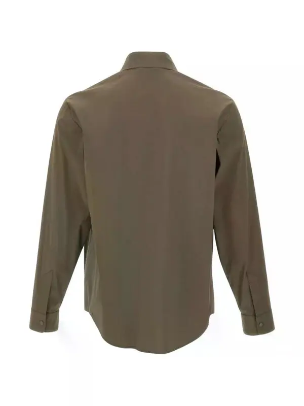 Aspesi Snap-button Shirt - Green