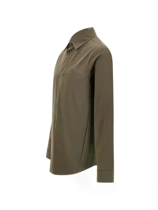 Aspesi Snap-button Shirt - Green