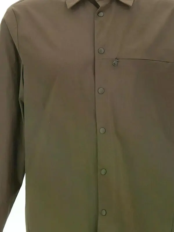 Aspesi Snap-button Shirt - Green