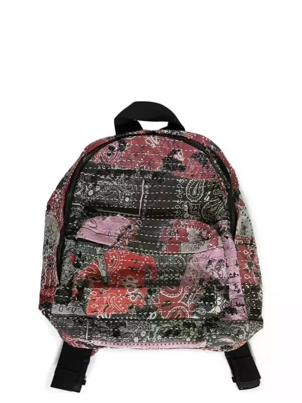 PARIS LAUNDRY Paisley-print Backpack - Red