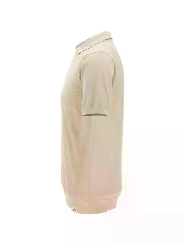 Peuterey Diamond-pattern Polo Shirt - Neutrals