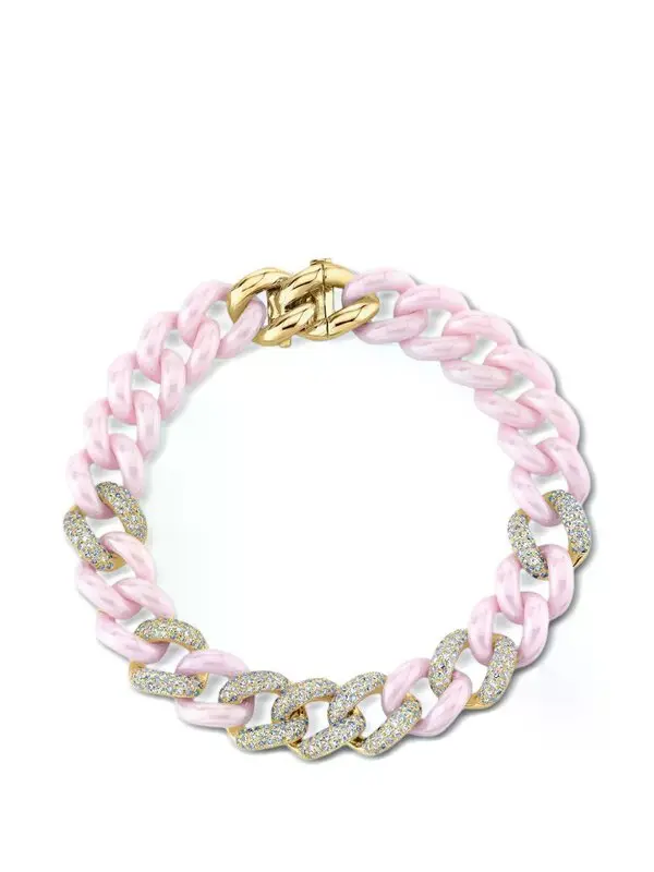 Shay Pink Diamond Bracelet - Gold