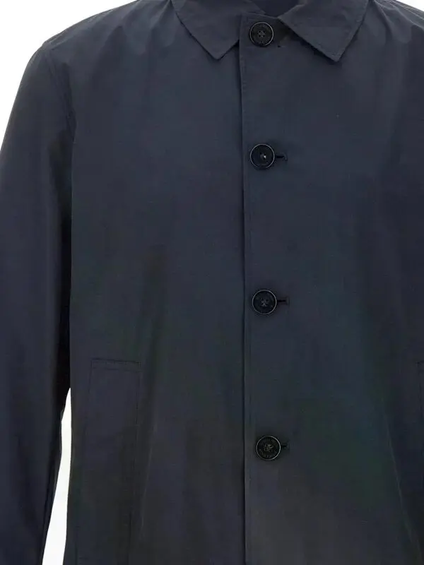 Woolrich Button-front Coat - Blue