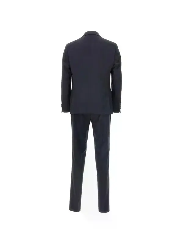 MANUEL RITZ Peaked-lapel Three-piece Suit