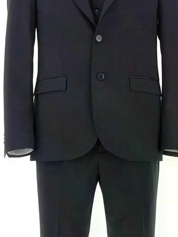 MANUEL RITZ Peaked-lapel Three-piece Suit