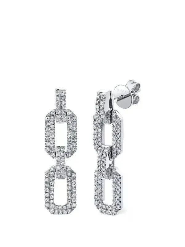 Shay Diamond Earrings - Silver
