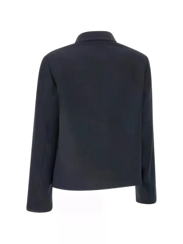 ELENA MIRÒ Tailored Jacket With Pockets - Blue