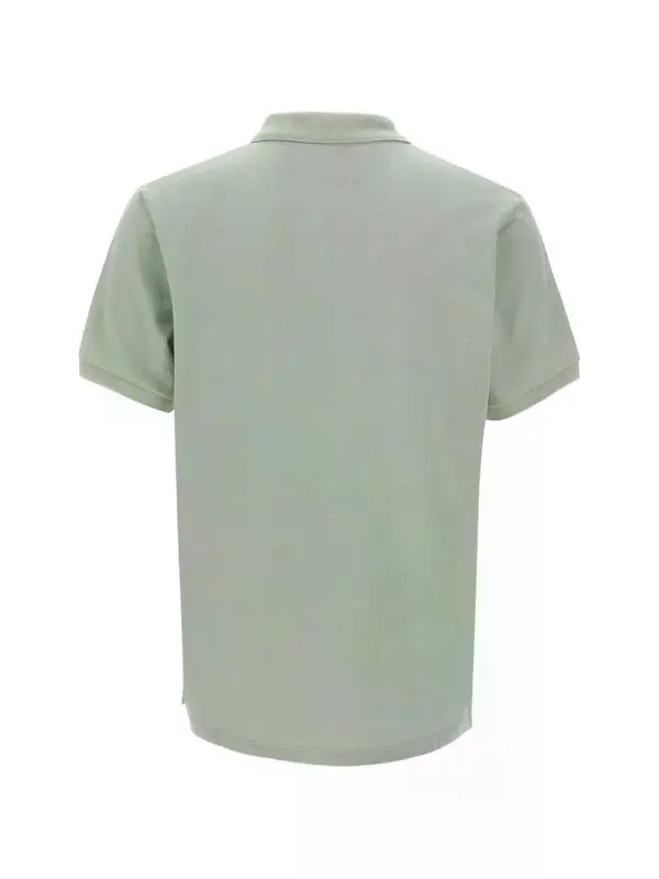 DEKKER Ribbed V-neck Polo Shirt