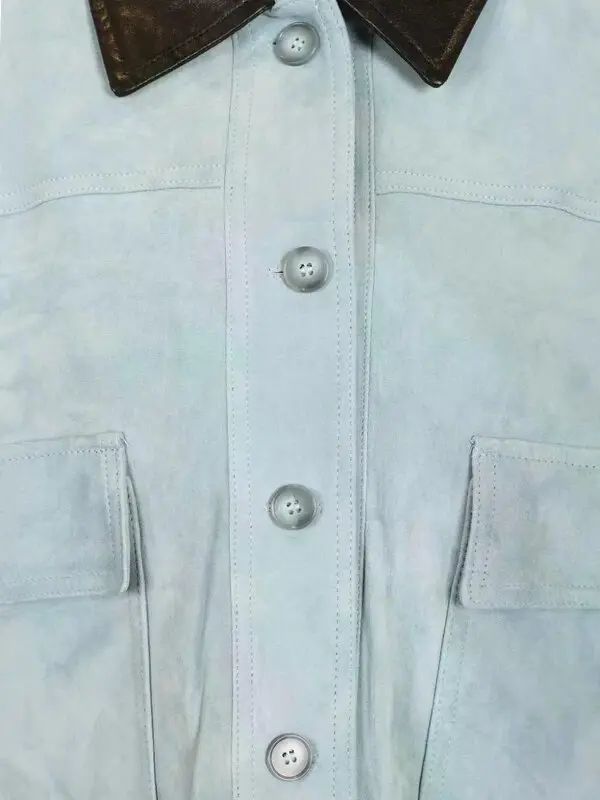 BLUSOTTO Matilde Contrast-collar Jacket