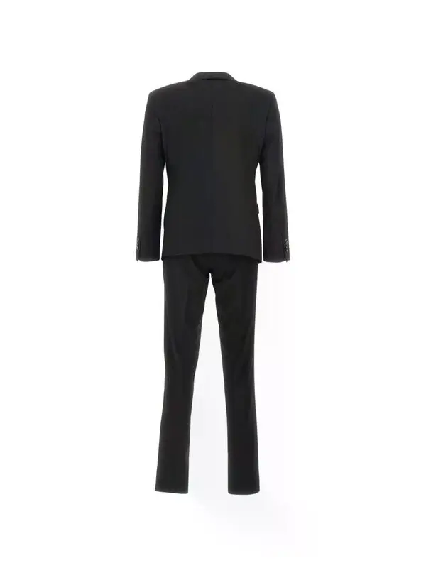 MANUEL RITZ Front-pocket Two-button Suit - Black
