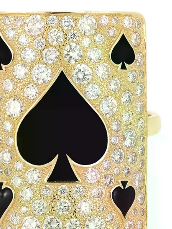 MYSTERYJOY Justice Diamonds Ring - Gold