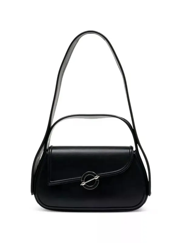 SAMSOE SAMSOE Leather Shoulder Bag - Black
