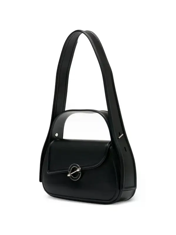 SAMSOE SAMSOE Leather Shoulder Bag - Black