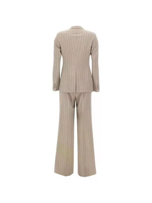 Tagliatore Pinstripe-pattern Double-breasted Suit - Neutrals