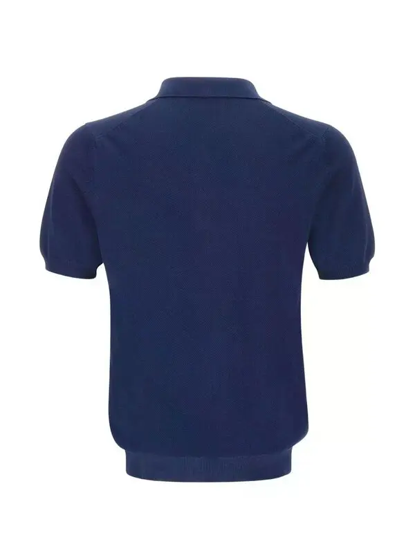 GRAN SASSO Polo-collar T-shirt - Blue