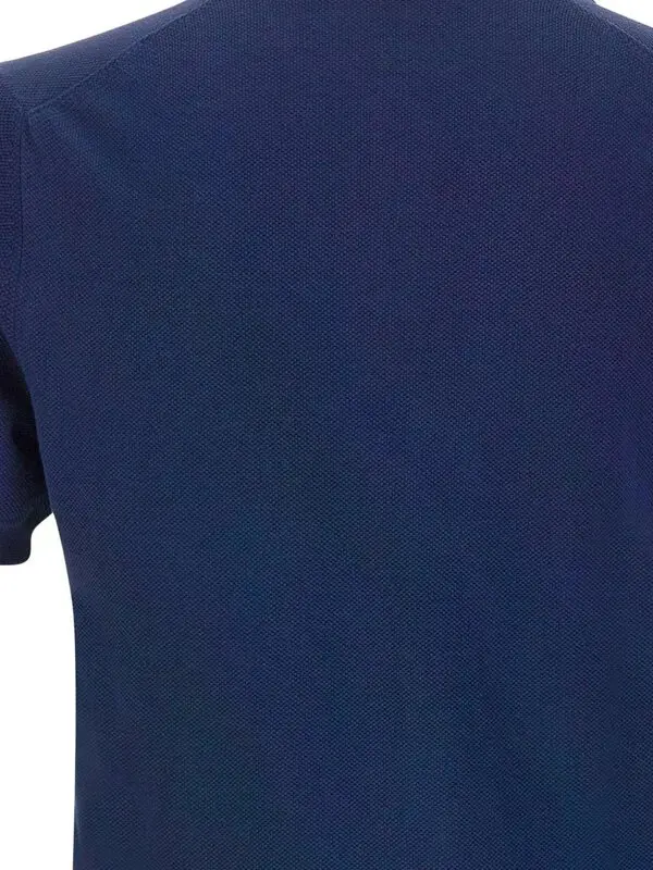 GRAN SASSO Polo-collar T-shirt - Blue