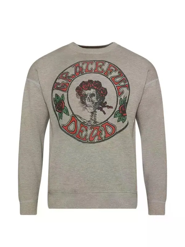 MadeWorn Graphic Crew-neck Sweatshirt - Grey