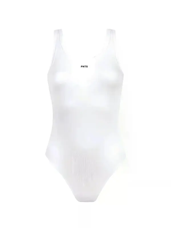 MEY X Pnts Ribbed Bodysuit - White