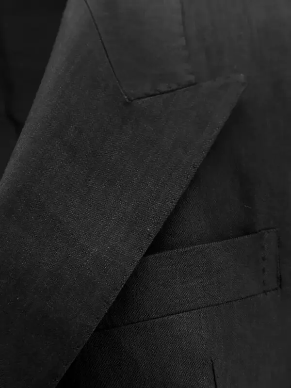 Tagliatore Double-breasted Suit - Black