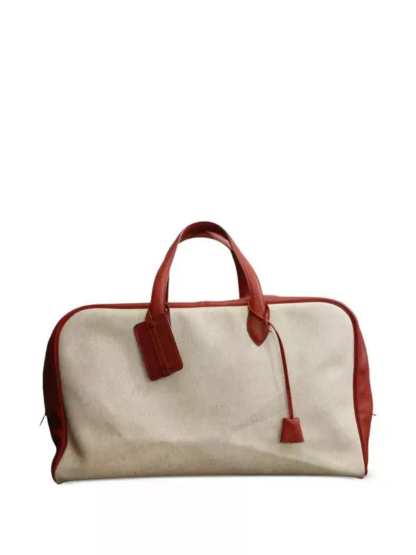 Hermès 2000s Clemence Leather Travel Bag