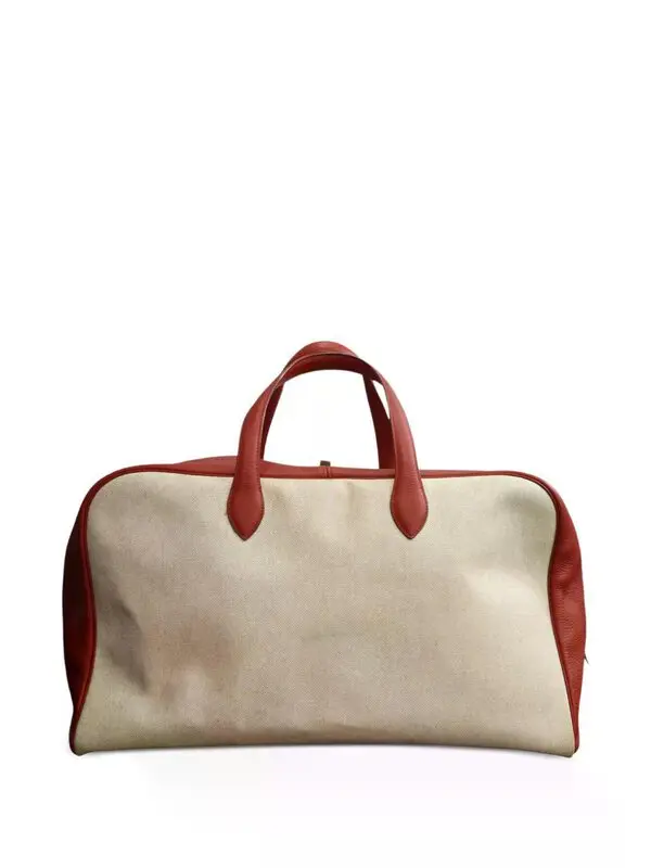 Hermès 2000s Clemence Leather Travel Bag