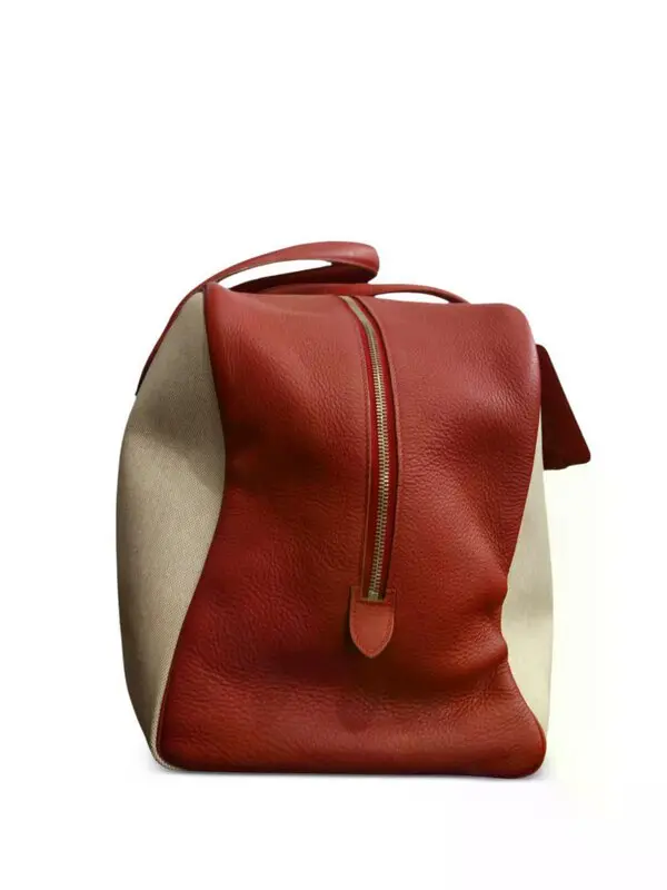 Hermès 2000s Clemence Leather Travel Bag