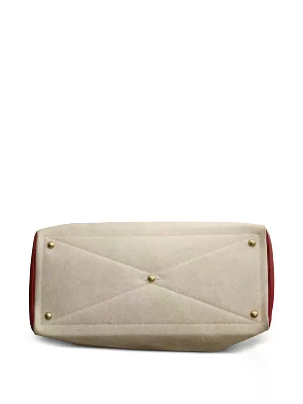 Hermès 2000s Clemence Leather Travel Bag