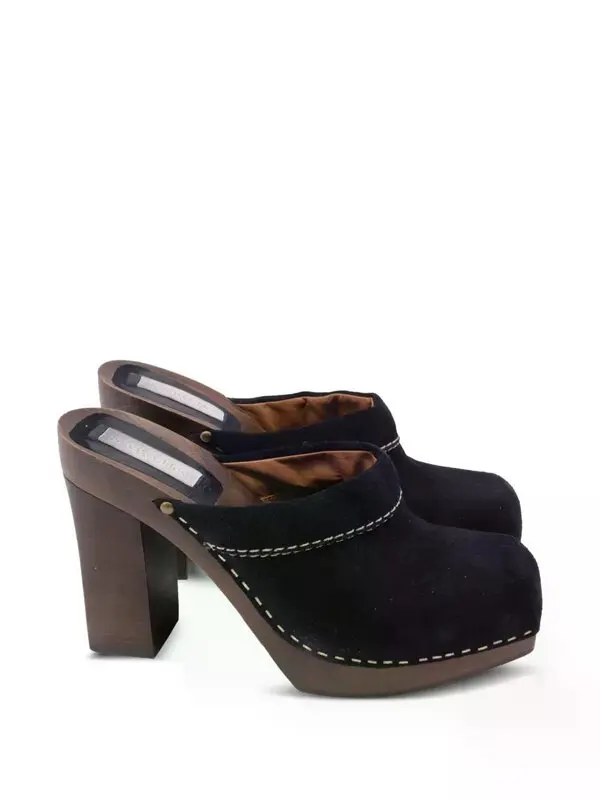 See By Chloé Platform Block Heel Mules