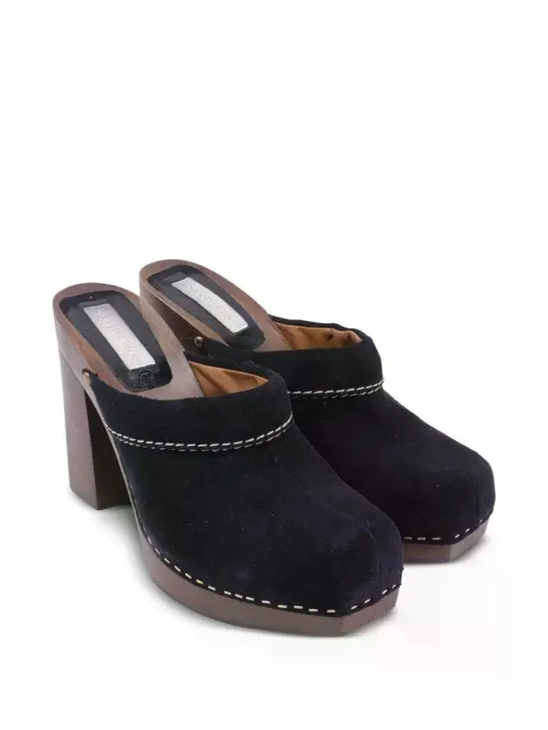 See By Chloé Platform Block Heel Mules