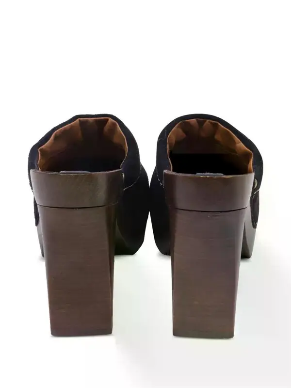 See By Chloé Platform Block Heel Mules