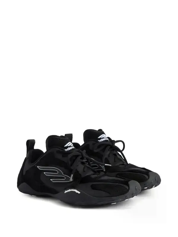 Balenciaga Monday Ultra Panelled Sneakers - Black