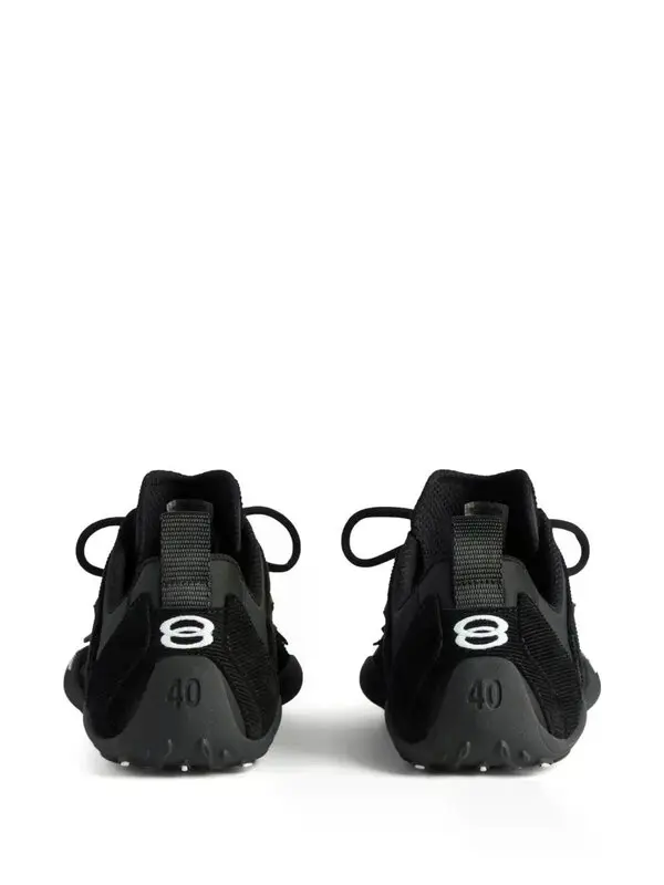 Balenciaga Monday Ultra Panelled Sneakers - Black